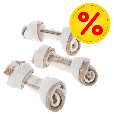 Sparpaket Barkoo Kauknochen geknotet mit Sesam zu TOP-Preisen | bitiba.ch