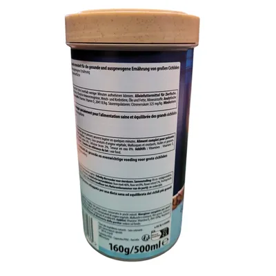 Cichlid sticks 160g - 500 ml nourriture pour grands Cichlidés pas cher